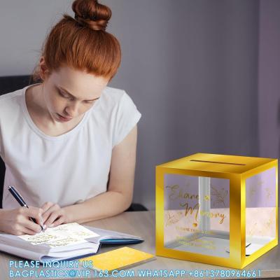 China Share a Memory Card for Celebration of Life Memory Cards Box with Transparent Windows Memory Box for Funeral Wedding for sale