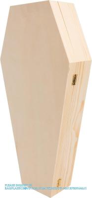 Chine Large 18 Inch Halloween Coffin Box - Fillable Hinged Box For Halloween DéCor, Party Favor, Goth, Doll Coffin à vendre