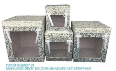 China Hand-Made Japanese Style Cinerary MDF Casket With Window Human Ash Wood Urn Bone Box for sale