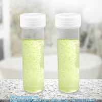 China 7ml PE Plastic Vials with Lids Sample Bottles 50pcs Leak Proof Clear for sale