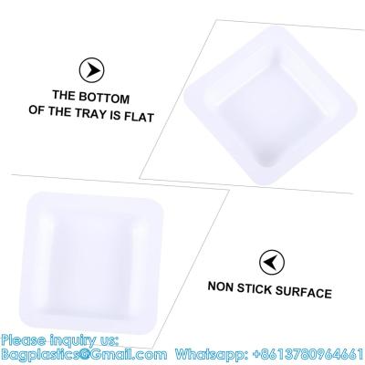 China Weighing Pan Plates Disposable Square Tray Plastic Pallet Small Weigh Boats Chemistry Powder Scale White Anti-Static Te koop