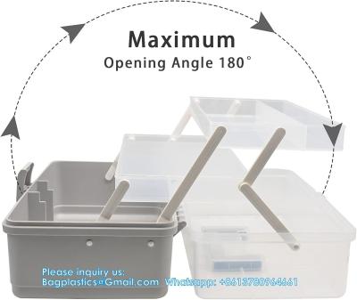 China Sewing Box Three Layers, Plastic Craft Organizers And Storage, Multifunction Craft Box/Organizer Box/First Aid for sale