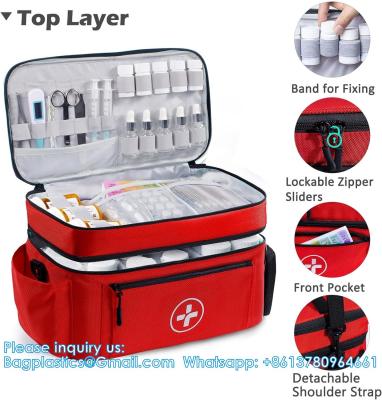 China Travel Medicine Bag Organizer-Medicine Organizer Storage-Pill Bottle Organizer Storage-Medication Organizer Te koop
