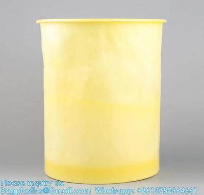 China Heavy Duty 5 Mil Drum Liner Anti Static Pail Liner Industrial Barrier Bucket Liner bucket pail liner paints for sale