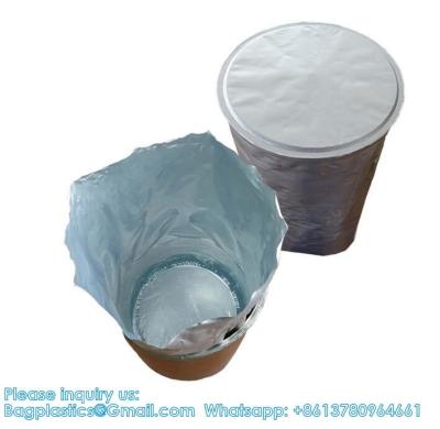 China Composite Pure Aluminum Foil 200 L Drum Liners 55 Gallon Drum Liners Round Bottom Aluminum Foil Bag For Storage Te koop