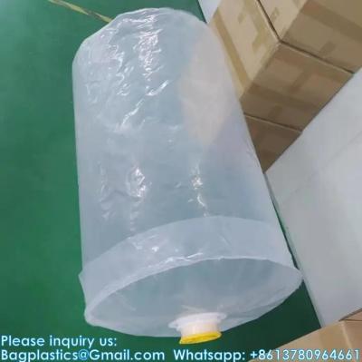 China Heavy Duty Large Plastic Round Bottom Drum Liner Bag 55 Gallon Drum Liners Plastic Drum Liner Bag For 200ltr Te koop