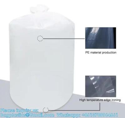 China Heavy Duty Large Plastic Round Bottom Drum Liner Bag 55 Gallon Drum Liners Plastic Drum Liner Bag For 200ltr Te koop