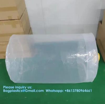 China Heavy Duty Large Plastic Round Bottom Drum Liner Bag 55 Gallon Drum Liners Plastic Drum Liner Bag For 200ltr Te koop