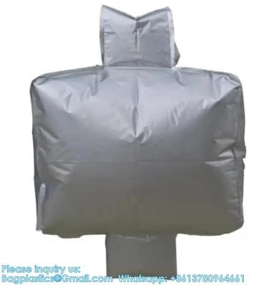China Foil Bulk Bag 1 Ton Aluminum Liner Bag Big Capacity 1000kg Jumbo Bag For Cement FIBC Container Bags for sale