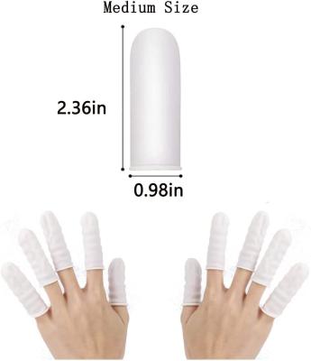 China Disposable Latex Finger Cots, Protect Fingers, Anti-Static Industrial Medium Finger Cots, For Electronic Repair for sale