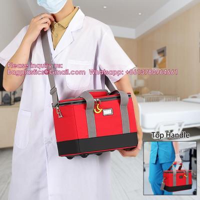 China Medical Cooler Bag Insulated Bag Cooling Pack Medication Emergency Medical Bags Insulation Bags Portable Freezer Box Te koop