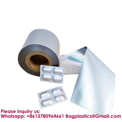 China Alu Foil Pharmaceutical Blister Foil | Cold Form Aluminum Foil For Tablet Packaging High Barrier 0.14mm 0.16mm 0.18mm Alu Alu Foil for Blister Packaging for sale