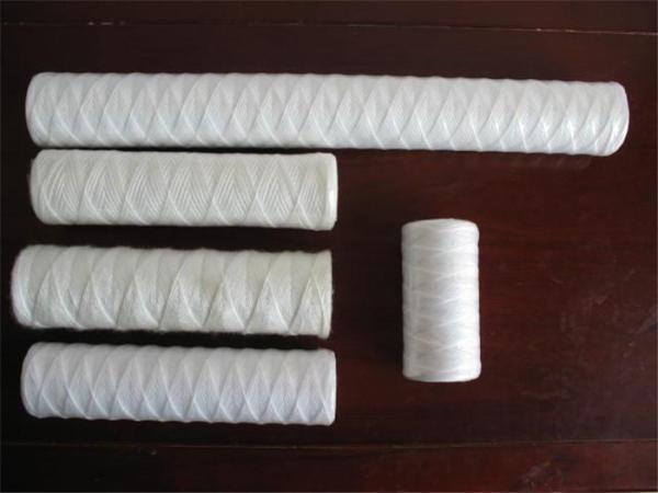 Quality AJMS Brand double Head 10"&20" PP Yarn Filter Cratridge Making Machine for sale