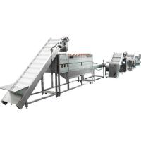 Quality Electric Powered Frozen Potato French Fries Making Production Line for Large for sale