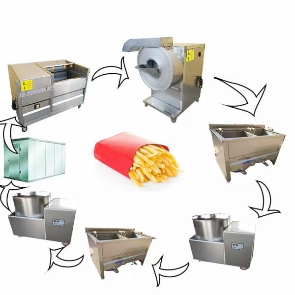 Quality Factory Machinery Fully Automatic Baked Potato Processing Plant Potato Chips Production Line Frozen French Fries Making Machine for sale
