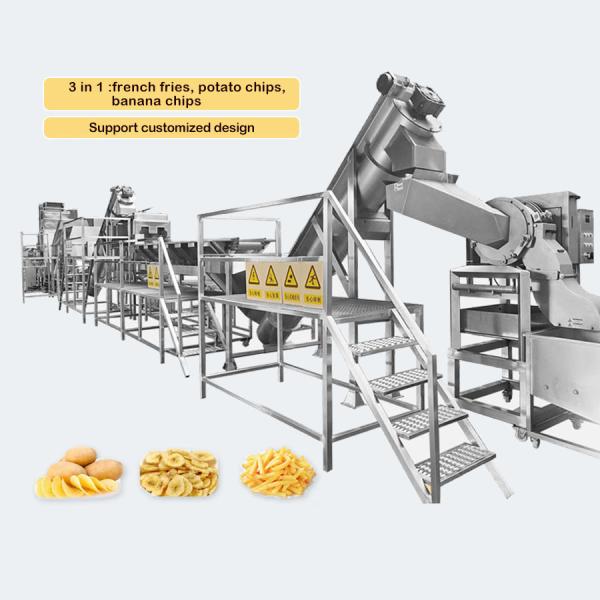 Quality TCA CE Certified Industrial Crisps Making Machine 3500KG High Productivity for sale