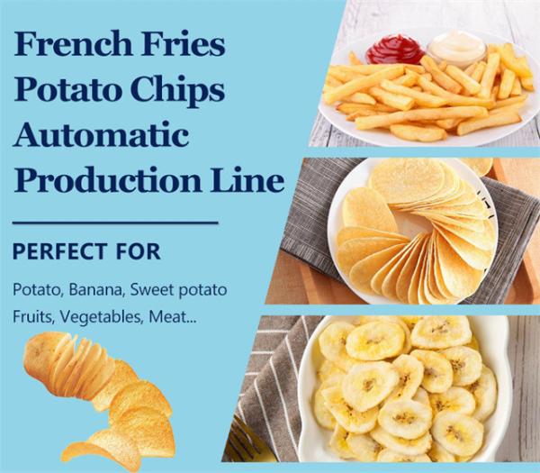 Quality Small Scale French Fries Machine Potato Chips Making Machine PriceHigh for sale
