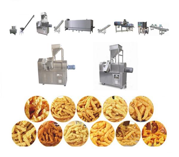 Quality Automatic Extruded Corn Puff Production Line Puff Food Processing Machine for sale