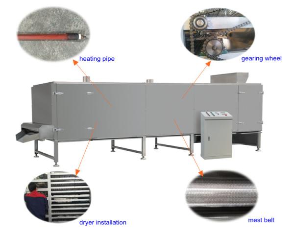 Quality Commercial Corn Puff Production Line Stainless Steel Corn Puff Extruder Machine for sale