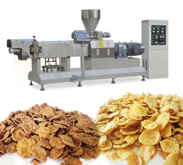 Quality Automatic Corn Puff Production Line 4500KG 100-500kg/h Stainless Steel Material for sale