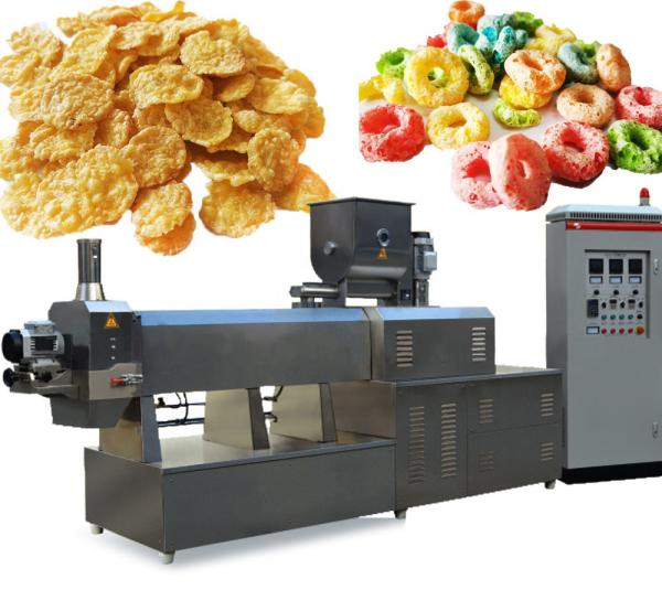 Quality Automatic Corn Puff Production Line 4500KG 100-500kg/h Stainless Steel Material for sale