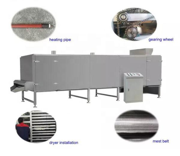 Quality 1500*2000*3000mm Stainless Steel Corn Puff Production Line High Productivity for sale