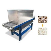 China Automatic Stainless Steel Fruit Vegetable Processing Machine Electric Double Slot for sale