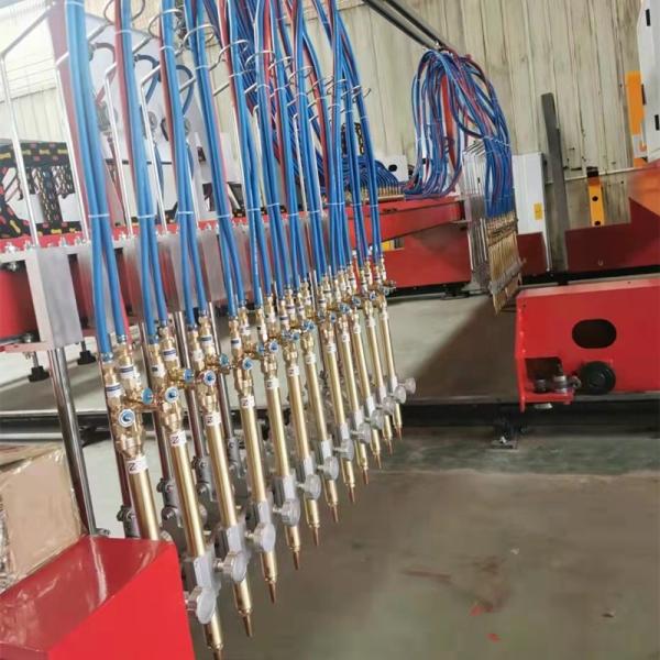 Quality Gantry Multi Head Straight CNC Flame Plasma Metal Gas Cutting Machine for sale