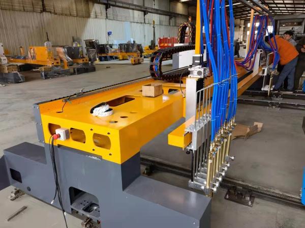 Quality Fully Automatic Gantry Flame Cutting Machine Multi Head  Aluminium Sheet Plate Plasma Cutting Machine for sale