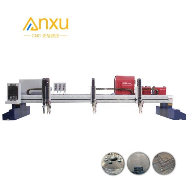 Quality 60 Amps Source Portable Flame Cutting Machine Gantry Frame With Drilling Head for sale