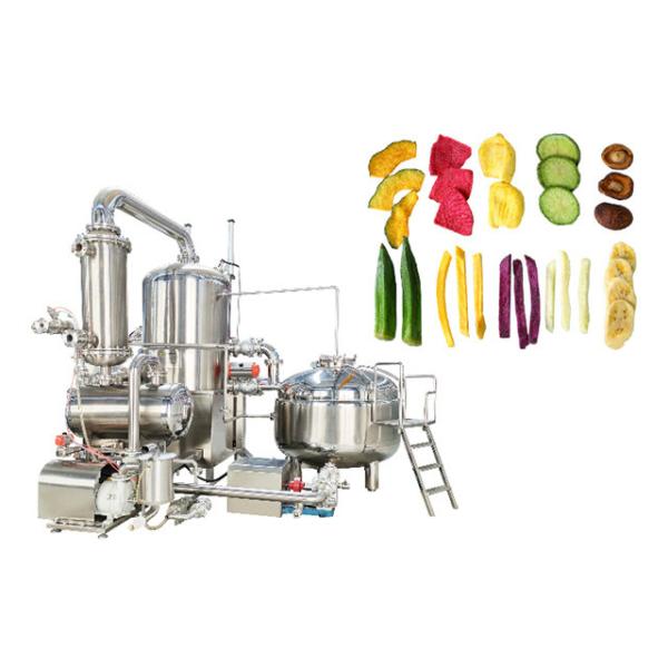 Quality Banana Chip Vacuum Frying Machine Low Oil Contain Potato Chips Deep Fryer for sale