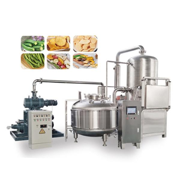 Quality Banana Chip Vacuum Frying Machine Low Oil Contain Potato Chips Deep Fryer for sale