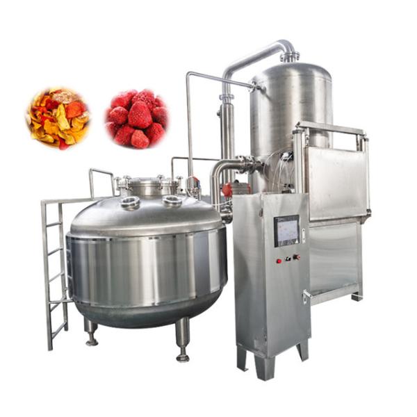 Quality Banana Chip Vacuum Frying Machine Low Oil Contain Potato Chips Deep Fryer for sale