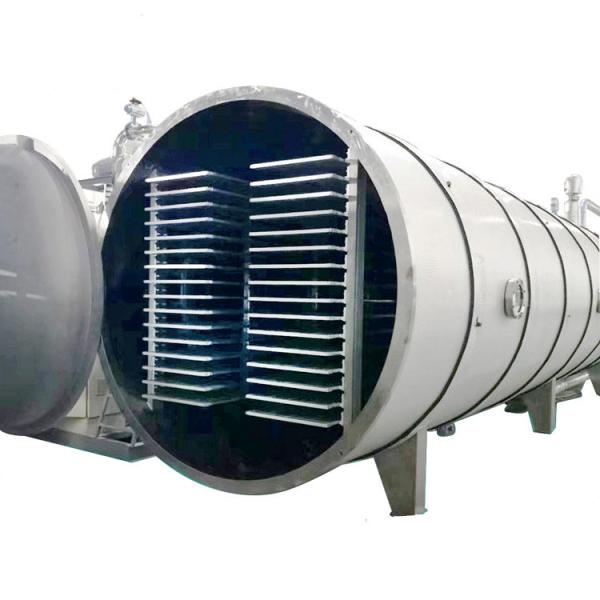 Quality Automatic Pet Food Vacuum Freeze Drying Machine 16KW Low Temperature for sale