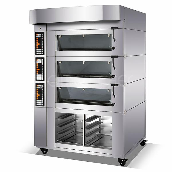 Quality High Productivity Industrial Gas Oven 450*66*168cm 15KG Gas Baking Oven for sale