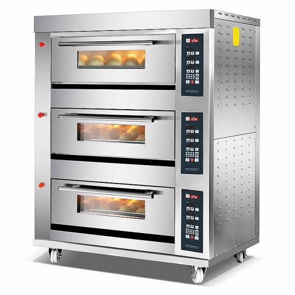 Quality High Productivity Industrial Freestanding Gas Oven 450*66*168cm for sale