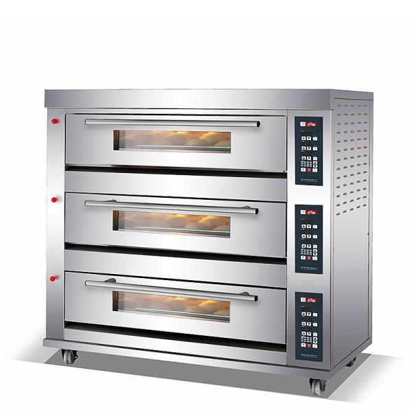 Quality High Productivity Industrial Freestanding Gas Oven 450*66*168cm for sale