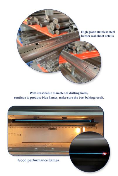 Quality Pizza Mini Industrial Gas Oven 2.5kw 450*66*168cm For Restaurant for sale