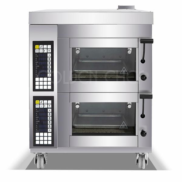Quality Professional Stainless Steel Gas Oven For Bakery  With Glass Window for sale