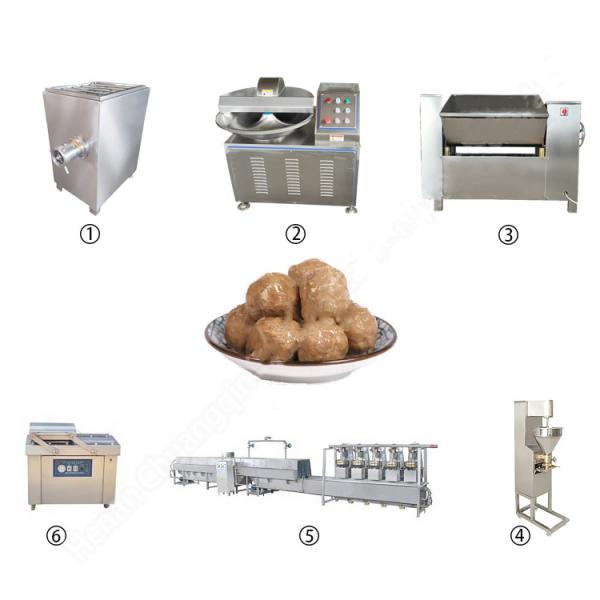 Quality Easy Operating 15/20mm Diameter Fish Ball Making Machine for sale