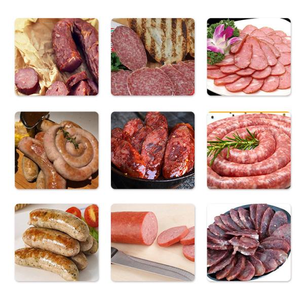 Quality Dual Channel Industrial Sausage Making Machine Full Automatic For Food Industry for sale