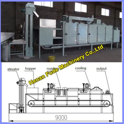 China Hot air peanut roaster, grain drying machine for sale
