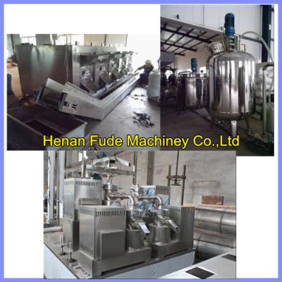 China peanut butter processing line 500kg/h, peanut butter processing machines for sale