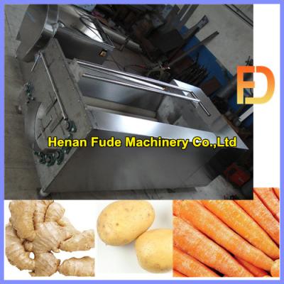 China carrot cleaning and peeling machine, carrot washing machine for sale