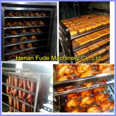 China commercial dried bean curd smoke house for sale