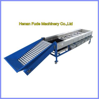 China tomato polishing and sorting machine, tomato grading machine for sale