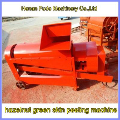 China Hazelnut green skin peeling machine for sale