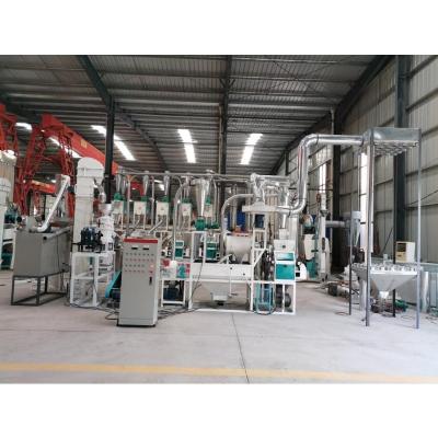 China maize flour milling machines, maize flour processing line 30t/day, 5t/day, 8t/day for sale