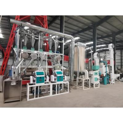 China maize flour milling machines, maize flour processing line 30t/day, 5t/day, 8t/day for sale