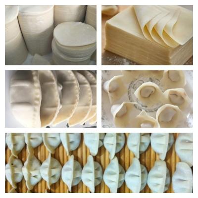 China Commercial Dumpling Skin Machine, Wonton Skin Machine, Round Wrapper Machine for sale